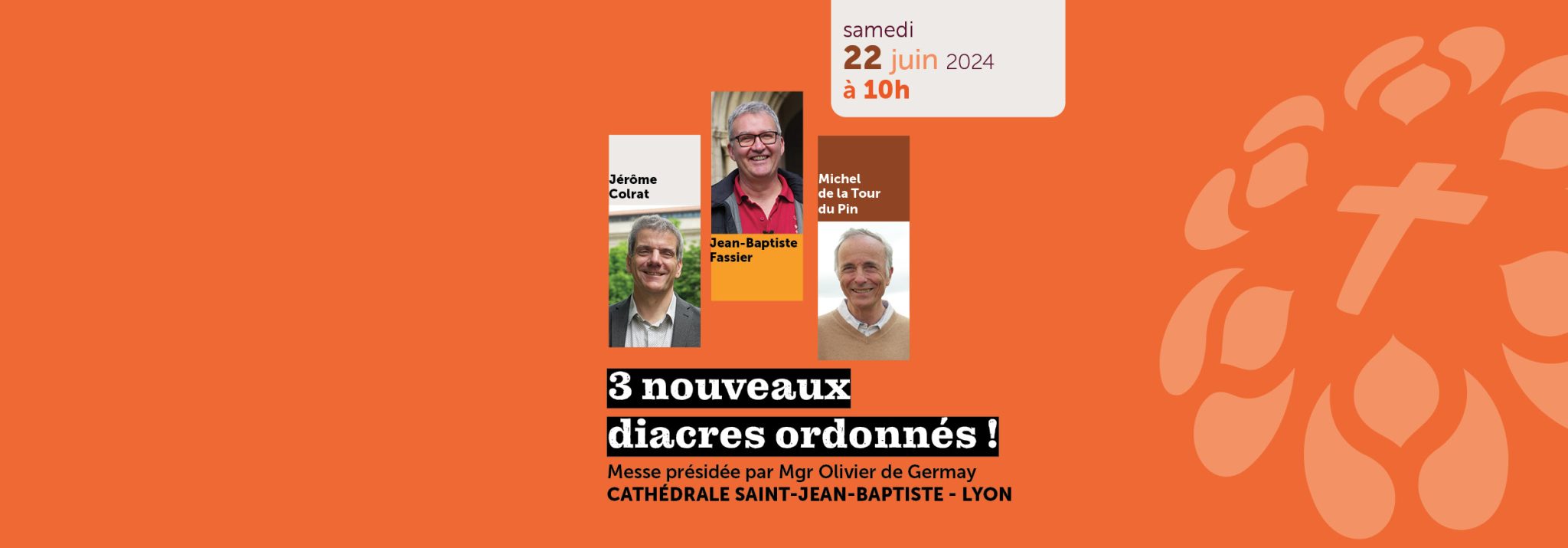 Ordinations diaconales 2024 - Diocèse de Lyon